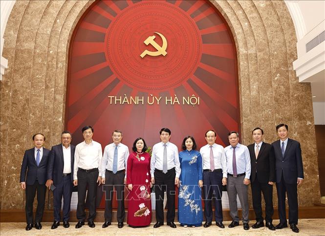 Đồng chí Bùi Thị Minh Hoài giữ chức Bí thư Thành ủy Hà Nội - Ảnh thời ...