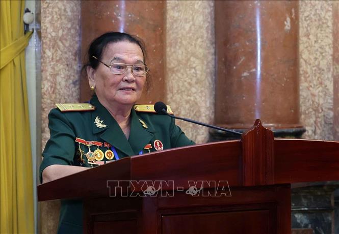 Chủ tịch nước gặp mặt Đoàn đại biểu người có công với cách mạng tiêu ...