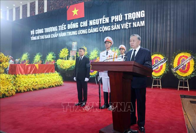 Memorial service for Party General Secretary Nguyen Phu Trong held ...