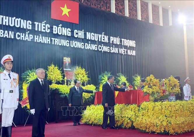 Memorial service for Party General Secretary Nguyen Phu Trong held ...