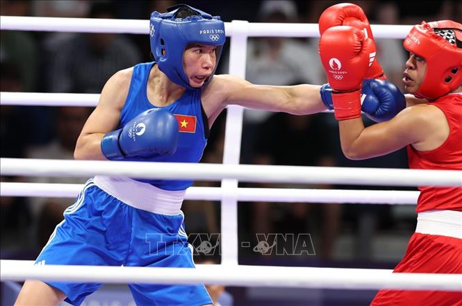 Olympic 2024: Võ sĩ boxing Hà Thị Linh thắng áp đảo ở vòng 1 - Ảnh thời ...