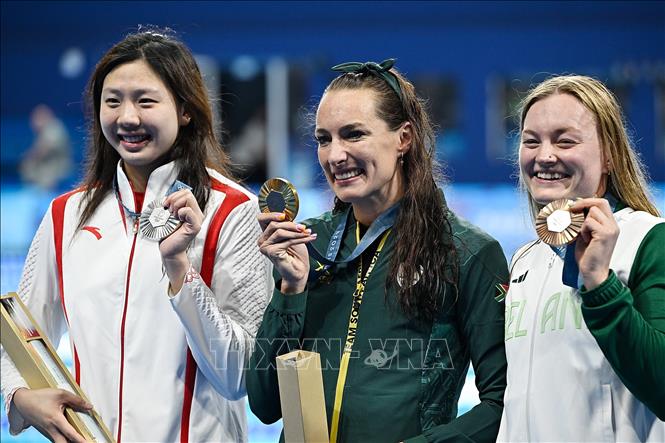 Olympic 2024: Nam Phi giành HCV bơi ếch 100m nữ - Ảnh thời sự quốc tế - Văn hóa xã hội - Thông ...