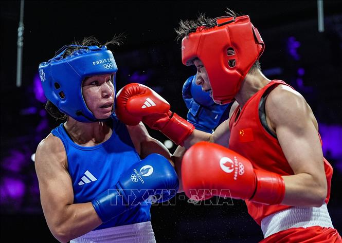 Olympic 2024: Thua đối thủ Trung Quốc môn quyền anh hạng 60kg nữ, Hà ...