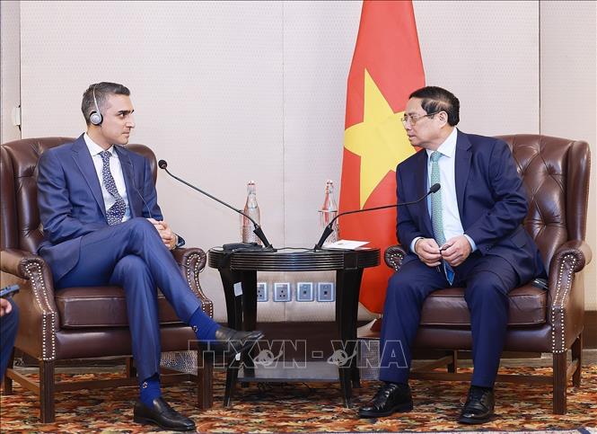 PM receives leaders of Indian leading enterprises - VNA Photos ...