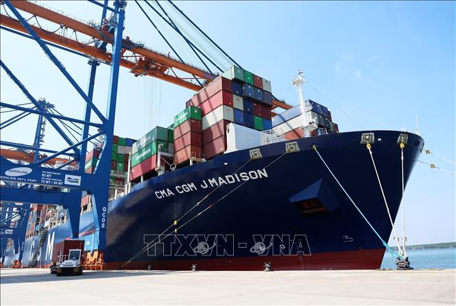 Vietnam's ports ready to welcome megaships - VNA Photos - Vietnam News ...