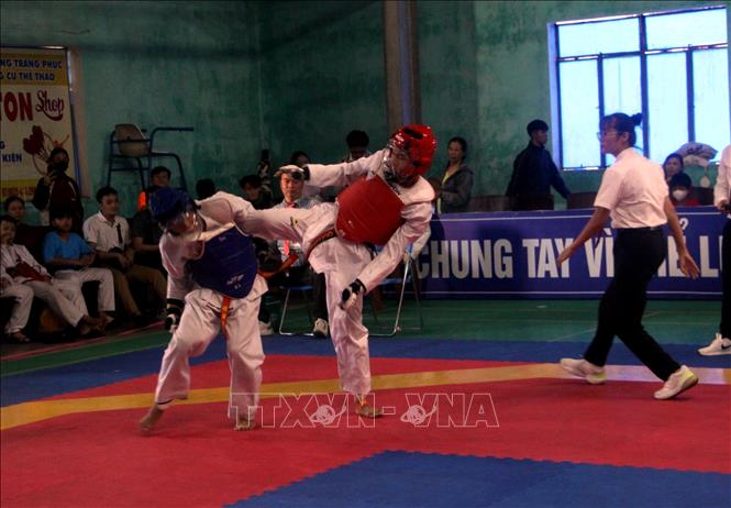 Bế mạc Giải Taekwondo vô địch các CLB tỉnh Quảng Nam năm 2024 - Ảnh thời sự trong nước - Văn hoá ...