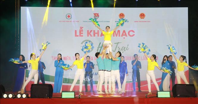 Khai mạc Hội trại Tình nguyên viên Chữ Thập đỏ toàn quốc lần thứ VI - Ảnh thời sự trong nước ...