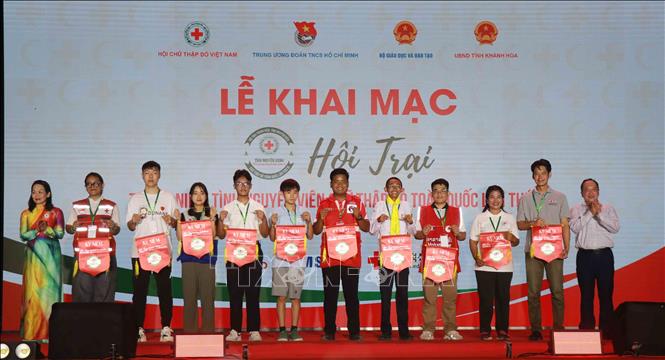 Khai mạc Hội trại Tình nguyên viên Chữ Thập đỏ toàn quốc lần thứ VI - Ảnh thời sự trong nước ...