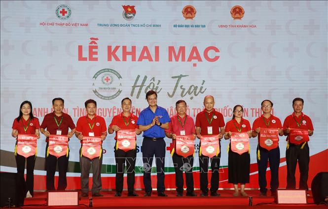 Khai mạc Hội trại Tình nguyên viên Chữ Thập đỏ toàn quốc lần thứ VI - Ảnh thời sự trong nước ...