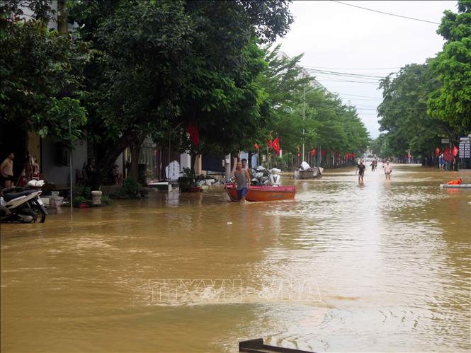 Thái Nguyên: Nước lũ sông Cầu dâng cao, nhiều khu vực ngập sâu - Ảnh ...