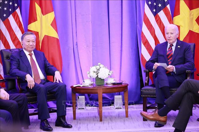 Top Vietnamese leader meets with US President - VNA Photos - Vietnam ...