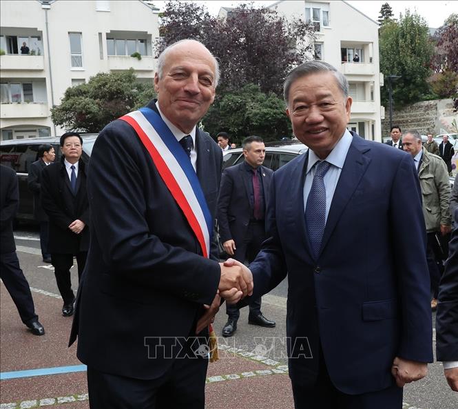 Tổng Bí thư, Chủ tịch nước Tô Lâm thăm thành phố Saint Adresse (Pháp ...