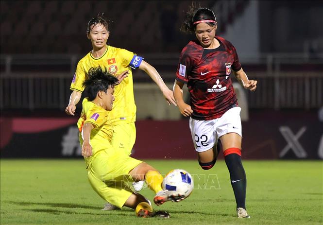 Giải vô địch các CLB nữ châu Á: CLB TP Hồ Chí Minh thua Urawa Red ...