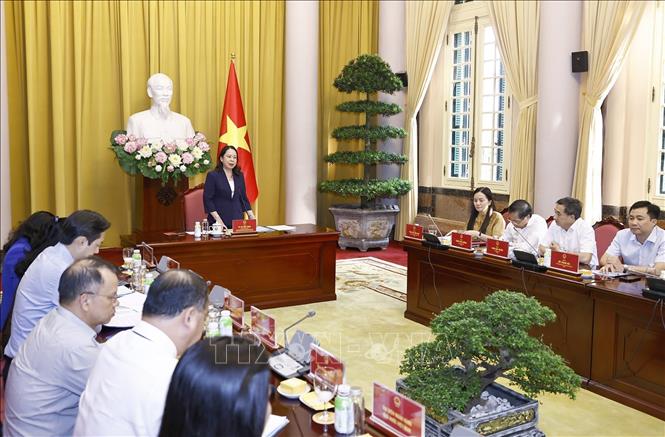 Phó Chủ tịch nước chủ trì cuộc họp Hội đồng Bảo trợ Quỹ Bảo trợ trẻ em ...