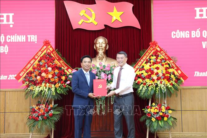 Đồng chí Nguyễn Doãn Anh giữ chức Bí thư Tỉnh ủy Thanh Hóa - Ảnh thời sự trong nước - Nội chính ...