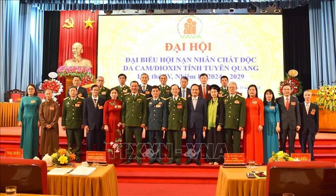 Đại hội Hội Nạn nhân chất độc da cam/dioxin tỉnh Tuyên Quang nhiệm kỳ ...