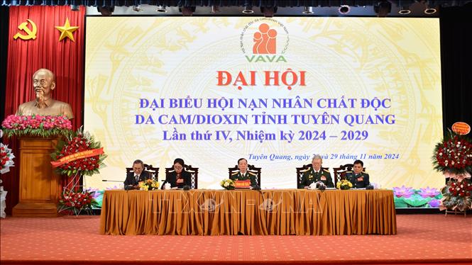 Đại hội Hội Nạn nhân chất độc da cam/dioxin tỉnh Tuyên Quang nhiệm kỳ ...