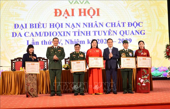 Đại hội Hội Nạn nhân chất độc da cam/dioxin tỉnh Tuyên Quang nhiệm kỳ ...