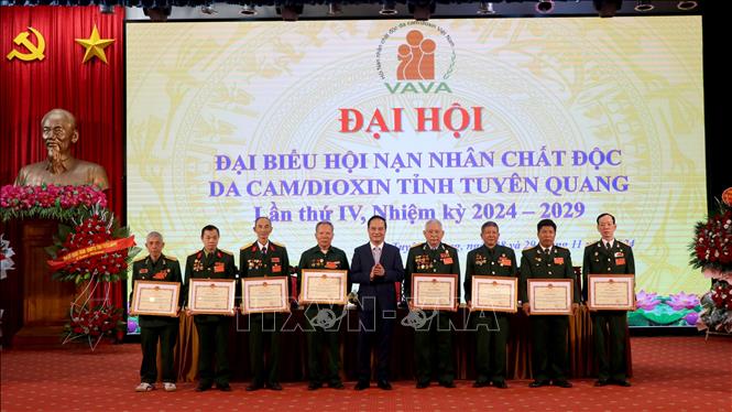 Đại hội Hội Nạn nhân chất độc da cam/dioxin tỉnh Tuyên Quang nhiệm kỳ ...