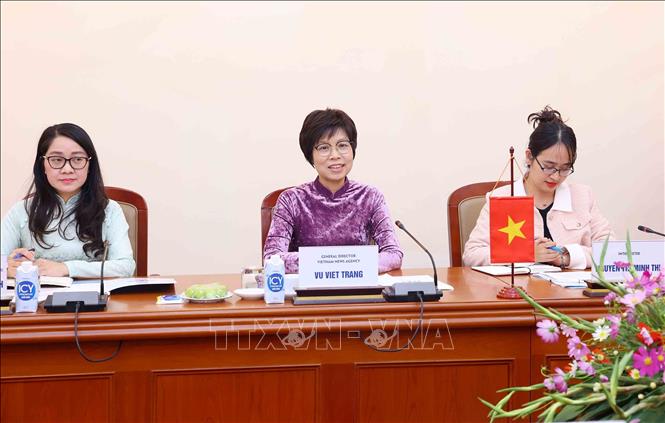 Vietnamese, Korean news agencies step up cooperation in information ...