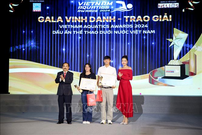 Gala vinh danh và trao giải Vietnam Aquatics Awards 2024 tại Tây Ninh - Ảnh thời sự trong nước ...