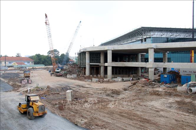 New terminal at HCM City’s Tan Son Nhat int’l airport takes shape - VNA ...