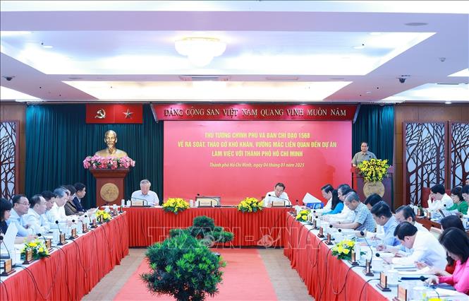 Thủ tướng làm việc với lãnh đạo Thành phố Hồ Chí Minh về tháo gỡ khó ...