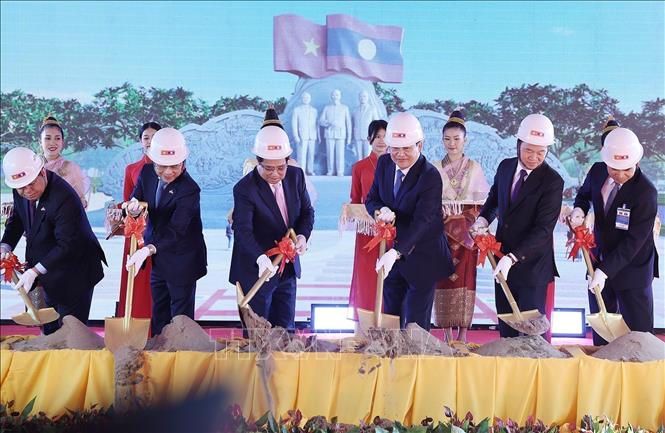 Construction of Laos-Vietnam Friendship Park starts in Vientiane - VNA ...