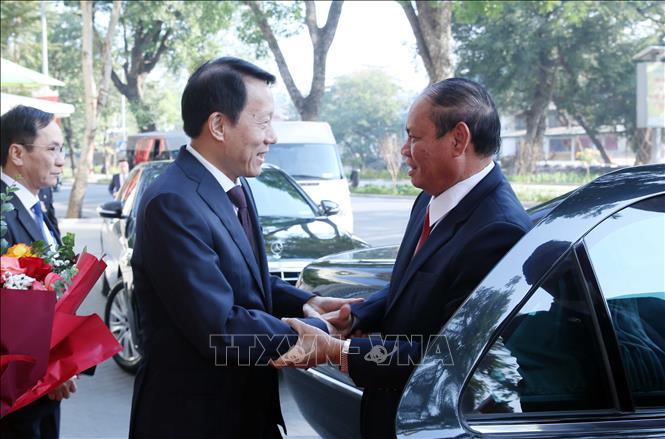 Hội nghị tổng kết giữa Bộ Công an hai nước Việt Nam - Lào - Ảnh thời sự ...
