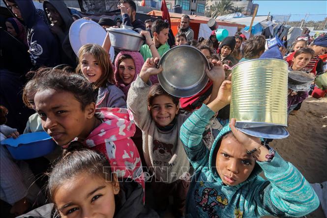 Israel thông báo thời gian lệnh ngừng bắn ở Gaza có hiệu lực - Ảnh thời ...