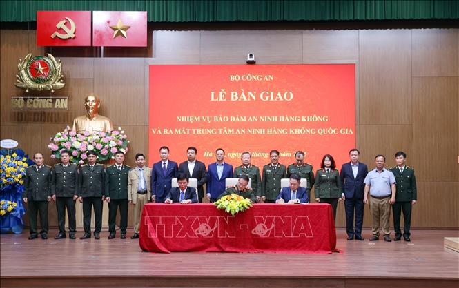 National Aviation Security Centre launched - VNA Photos - Vietnam News ...