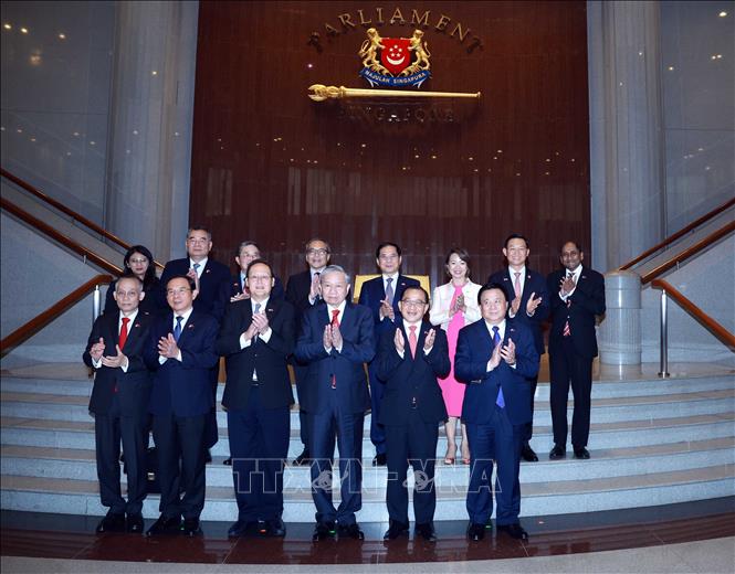 Tổng Bí thư Tô Lâm gặp Chủ tịch Quốc hội Singapore - Ảnh thời sự trong ...