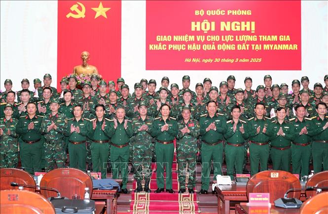Defence ministry assigns tasks to Myanmar earthquake relief team - VNA ...