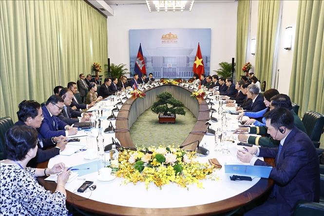 50 năm thống nhất đất nước: Chủ tịch Quốc hội Trần Thanh Mẫn hội kiến ...