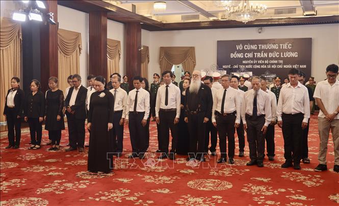 Lễ Quốc tang nguyên Chủ tịch nước Trần Đức Lương tại Thành phố Hồ Chí ...