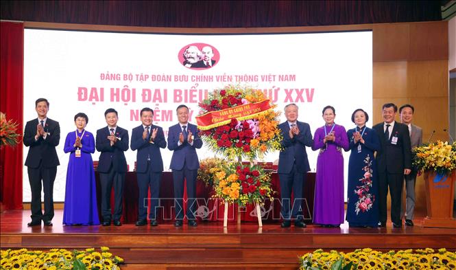 Phó Thủ tướng Thường trực dự Đại hội đại biểu Đảng bộ Tập đoàn Bưu ...