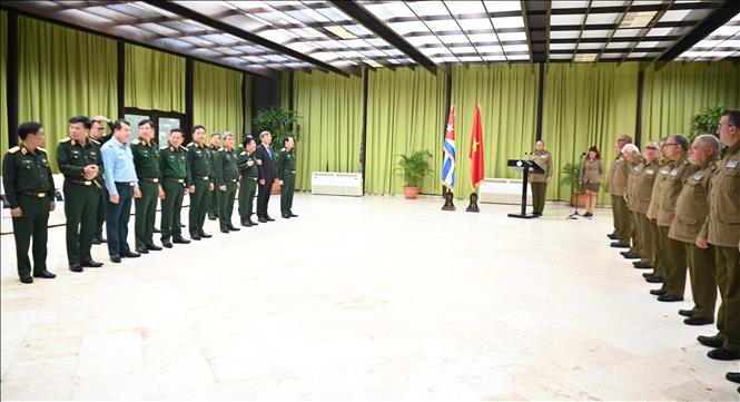 Vietnam, Cuba strengthen defence ties - VNA Photos - Vietnam News ...