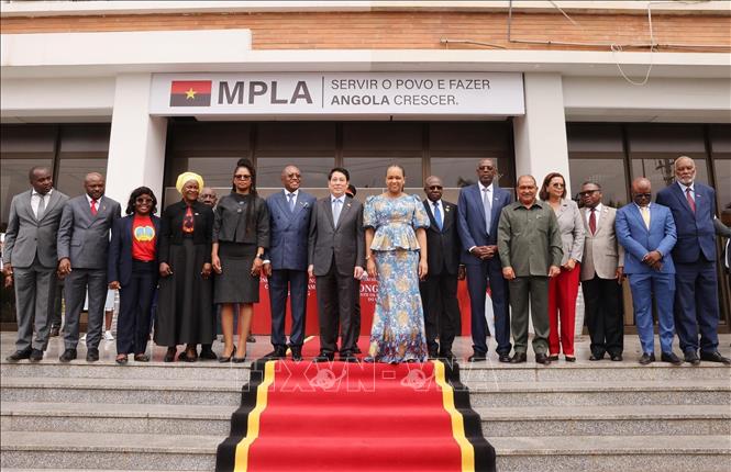 State President works with Angola's ruling party - VNA Photos - Vietnam ...