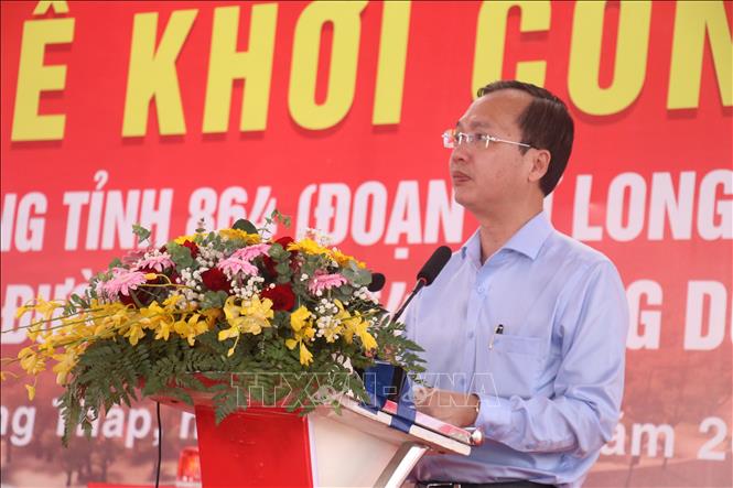 Đồng Tháp khởi công đoạn đường kết nối vùng biển Gò Công - Ảnh thời sự ...