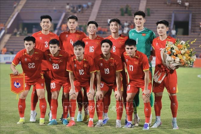 U23 châu Á 2026: Hiệp 1, U23 Việt Nam dẫn U23 Bangladesh 1-0 - Ảnh thời sự trong nước - Văn hoá ...