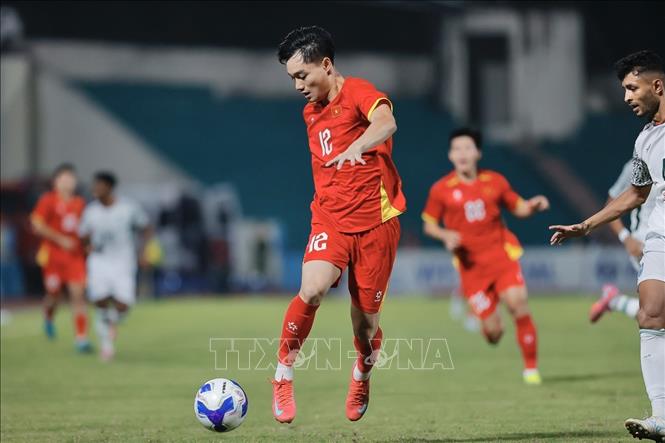 U23 châu Á 2026: Hiệp 1, U23 Việt Nam dẫn U23 Bangladesh 1-0 - Ảnh thời sự trong nước - Văn hoá ...
