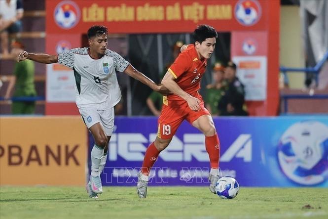 U23 châu Á 2026: Hiệp 1, U23 Việt Nam dẫn U23 Bangladesh 1-0 - Ảnh thời sự trong nước - Văn hoá ...