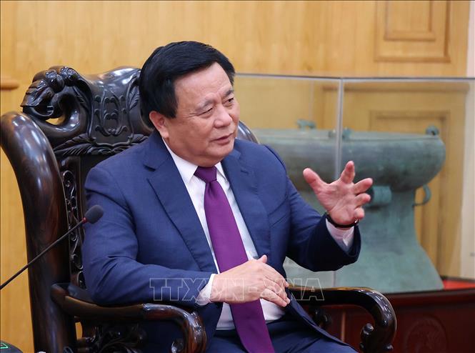 GS,TS Nguyễn Xuân Thắng tiếp Giám đốc Văn phòng UNDP khu vực Châu Á ...