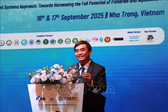 Hội thảo quốc tế về Nghề cá và Nuôi trồng thủy sản lần thứ 12 (ICFA 2025) - Ảnh thời sự trong ...