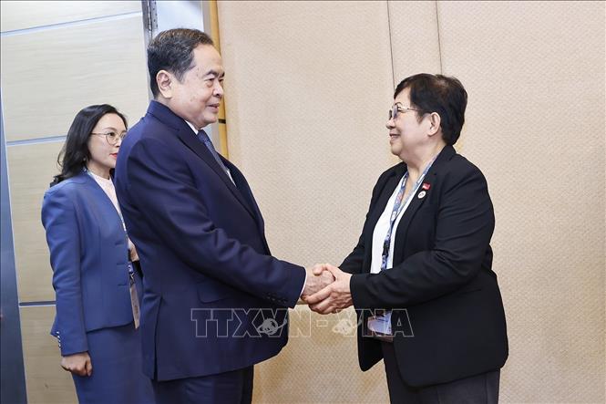 Chủ tịch Quốc hội Trần Thanh Mẫn gặp Chủ tịch Quốc hội Timor Leste ...