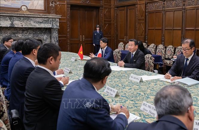 Phó Chủ tịch Quốc hội Trần Quang Phương hội đàm với Phó Chủ tịch Thượng ...