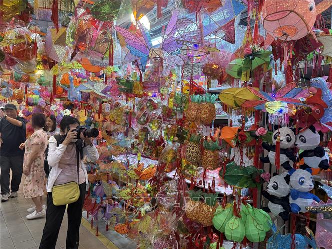 Người giữ lửa nghề làm đèn lồng truyền thống tại Hong Kong (Trung Quốc) - Ảnh thời sự quốc tế ...