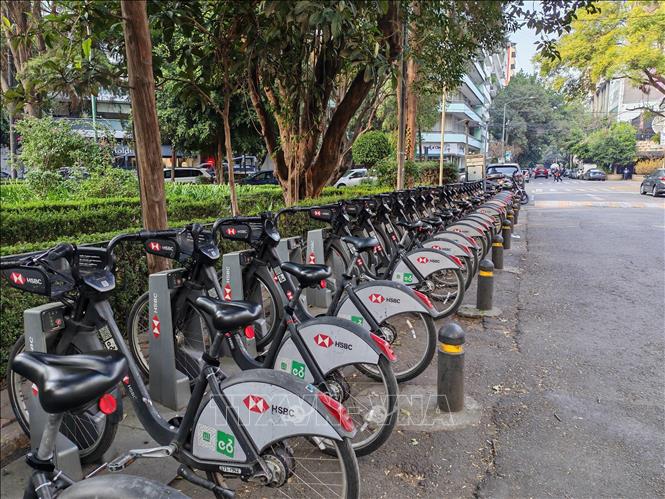 Ecobici - những bánh xe xanh giữa lòng thủ đô Mexico City - Ảnh thời sự ...