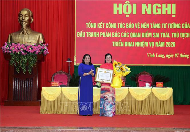 Vĩnh Long triển khai công tác bảo vệ nền tảng tư tưởng của Đảng năm ...