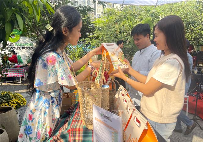 Phiên chợ Tết "xanh" thu hút đông đảo người dân TP. Hồ Chí Minh - Ảnh ...